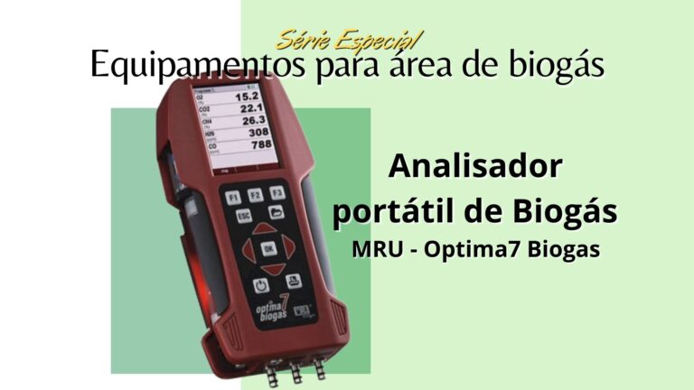 Optima 7 Biogas: analisador portátil de biogás – Ecotec Brasil